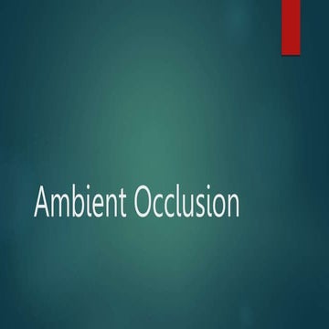 Ambient Occlusion.pptx