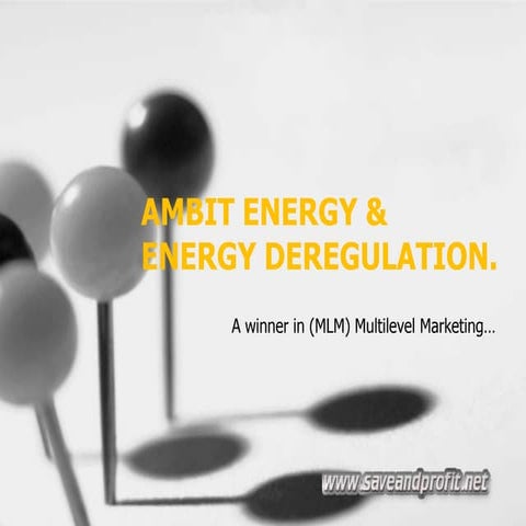 Ambit energy & energy deregulation | PPTX | Gas and Electric | Home ...