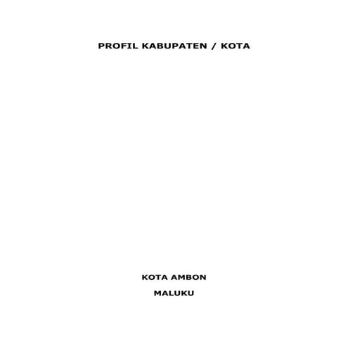 Ambon | PDF