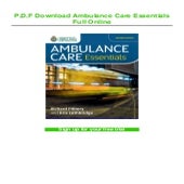 P.D.F Download Ambulance Care Essentials Full Online