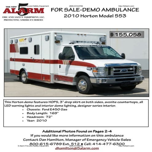 Ambulance Demo 553 | PDF