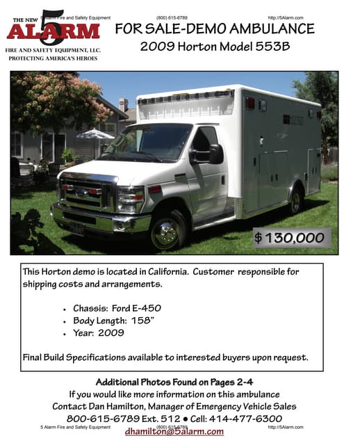 Ambulance Demo 553 | PDF