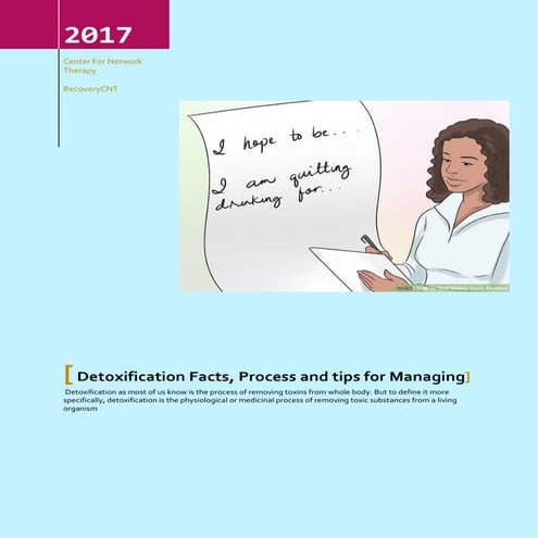 Detoxification Facts, Process and tips for Managing | PDF
