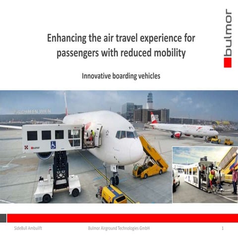Ambulift for passengers with reduced mobility | PPTX