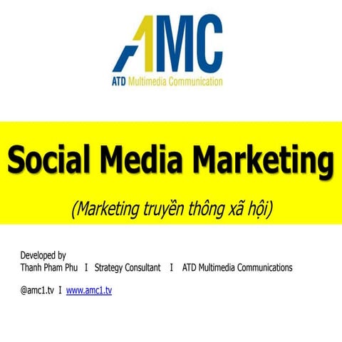 Amc. social media marketing sale kit | PPTX