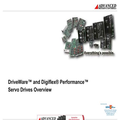 Advanced Motion Controls drive ware and digiflex product overview march ...