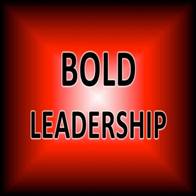Bold Leadership With Frank Candy Ppt