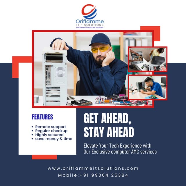 Elevate Your Tech Experience with Our Exclusive computer AMC services ...