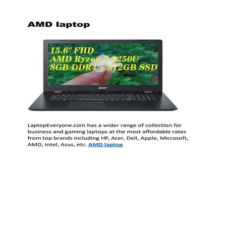 AMD laptop.pptx