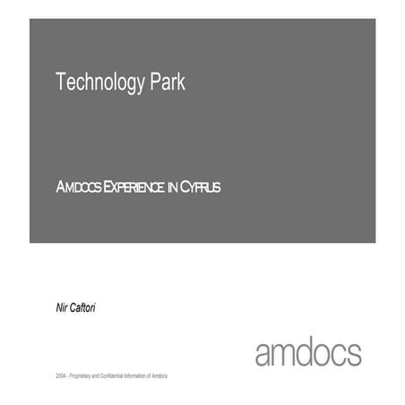 Amdocs cyprus | PDF