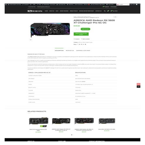 AMD Radeon RX 5600 XT for Sale | PDF
