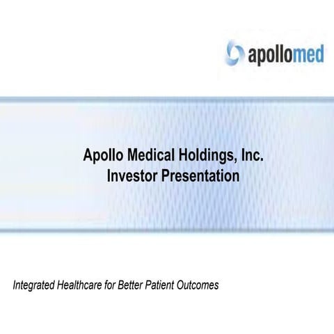 Apollo Medical Holdings, Inc. | PDF