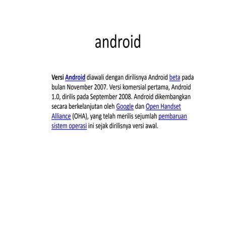 android | PPTX