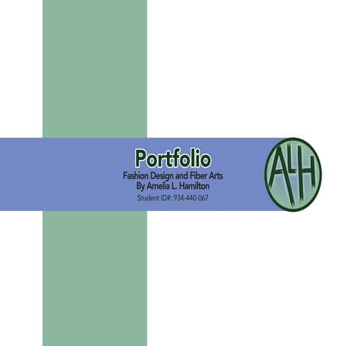 Amelia Hamilton Apparel Design Portfolio | PDF