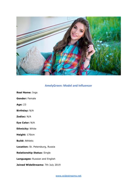 LeonaAllford - Model and Influencer | PDF