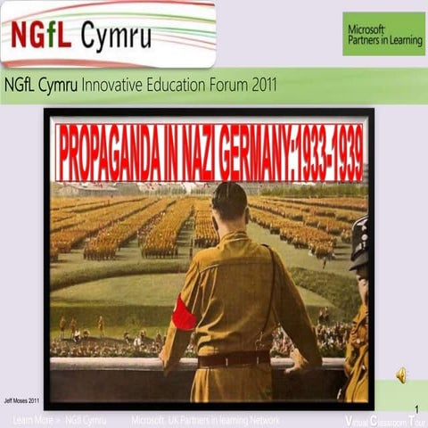THE ROLE PLAYED BY PROPAGANDA IN NAZI GERMANY | PPT