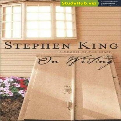 A memoir of the craft on writing.pdf