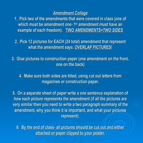 Amendment collage | PPT | Law