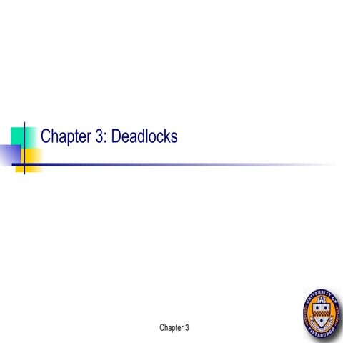 Deadlocks occur when two or more processes. | PPT