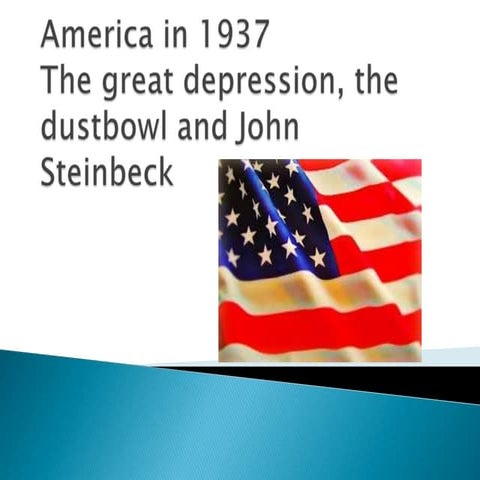 America in the 1930s | PPT