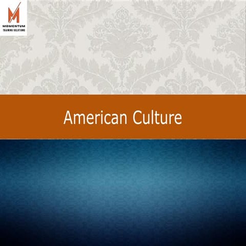 American Culture | PPT