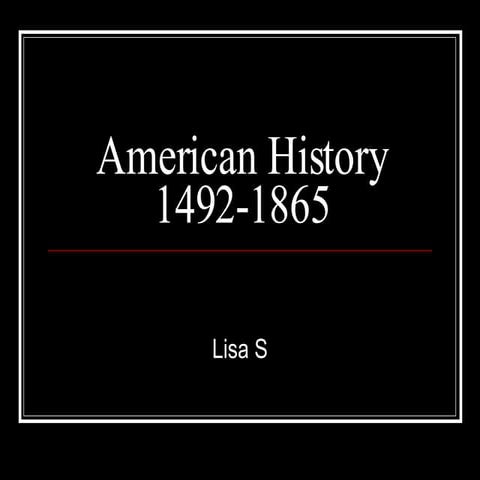 American History | PPT