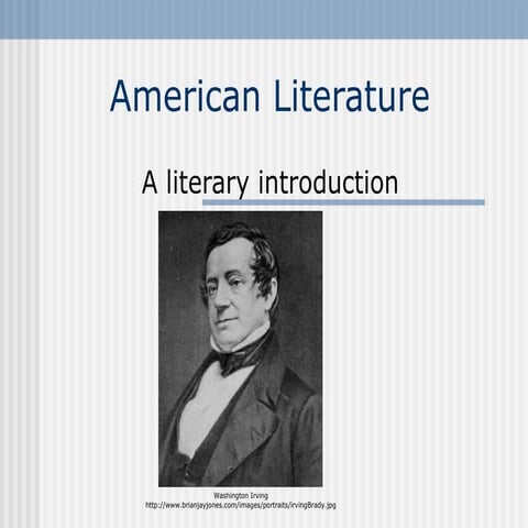 American literature-literary-introduction | PPT
