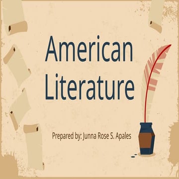 American-Literature report , midterme (1).pptx