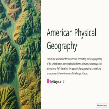 American-Physical-Geography.pptx........ | PPTX