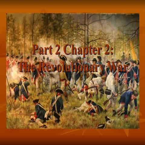 American Revolutionary War | PPT