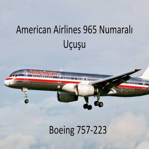 American airlines 965 | PPT