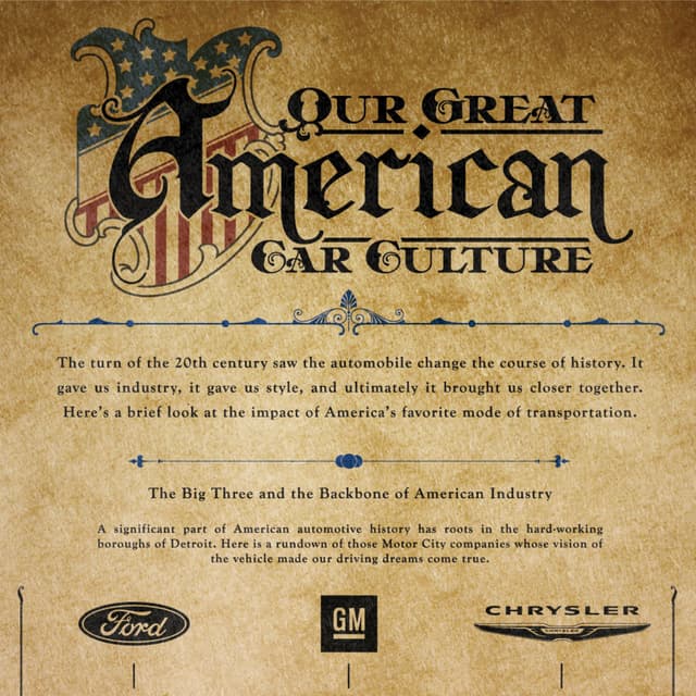 Infographic: Our Great American Car Culture | PDF
