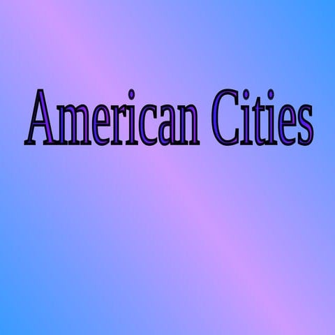 Us History Neighborhood Project | PPT