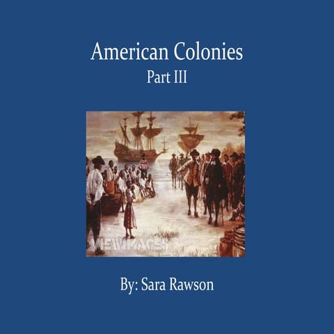 American Colonies | PPT