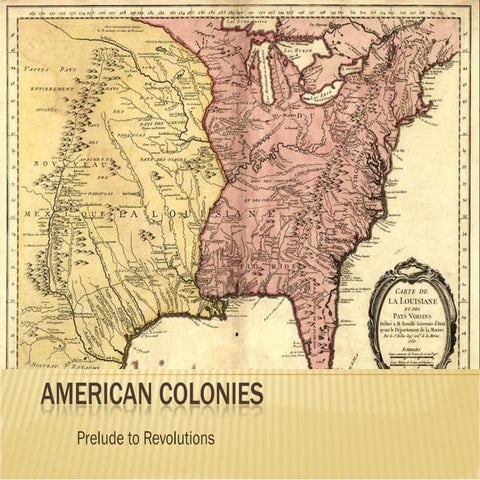 American colonies | PPT