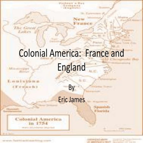 American colonies, french | PPT