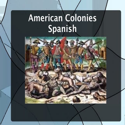 American colonies spanish | PPT