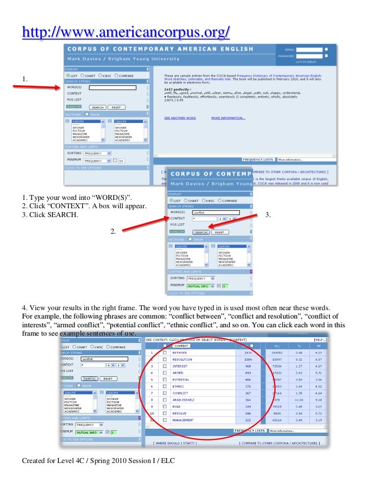 Using Corpus Of Contemporary American English To Find Collocations using-corpus-of-contemporary-american-english-to-find-collocations