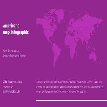 Americane Presentation : Purple Color Theme | PDF