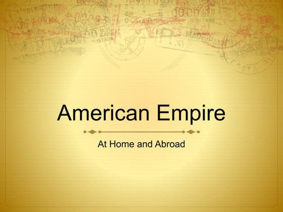 American Expansionism | PPT