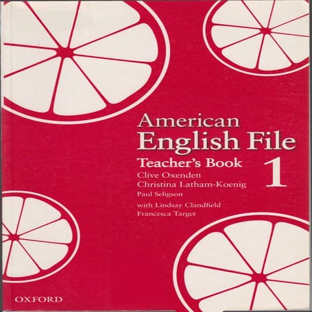 American english file 1 teacher book | PDF