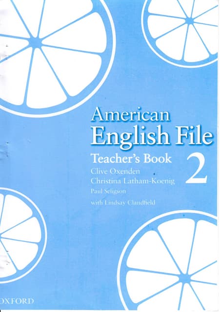 American english-file-2-workbook-answers | PDF