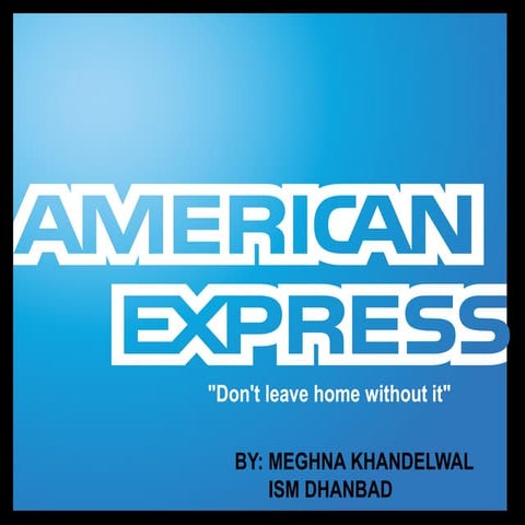American express | PDF