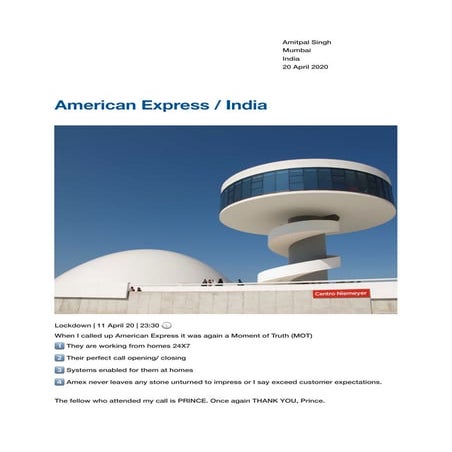 American Express India | PDF | Free Download