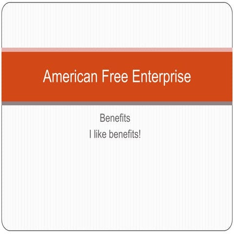 American Free Enterprise | PPTX