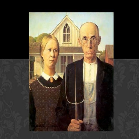 American gothic power point | PPTX