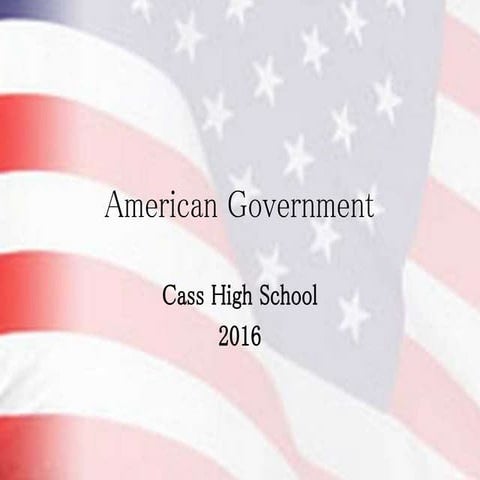 American government | PPTX | Law