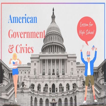 American Government and Civics Lesson for High School.pptx | Technology ...