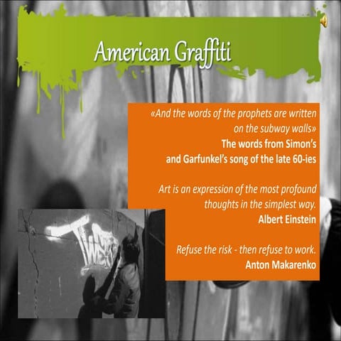 American graffiti | PPT