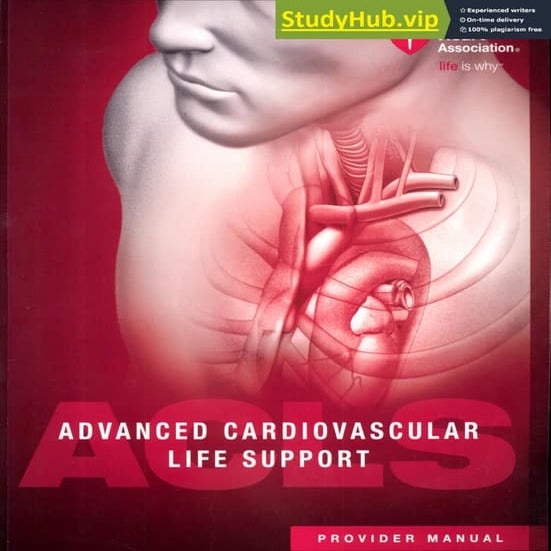 American Heart Association ADVANCED CARDIOUASCULAR LIFE SUPPORT ...